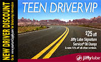 Jiffy Lube Teen Driver Scholarship Program - Utah